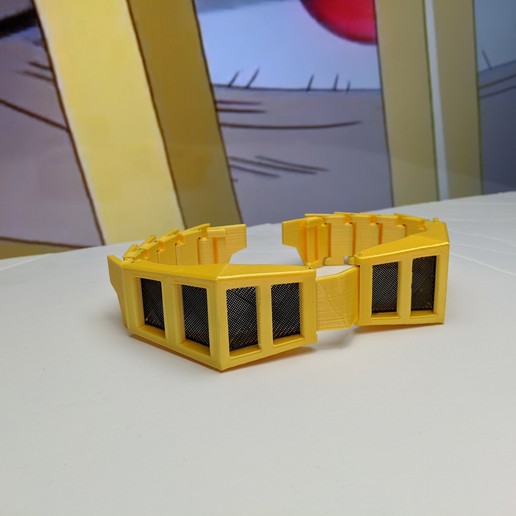 Download STL file Aizawa Shouta "Eraser Head" Goggles • 3D printer ...