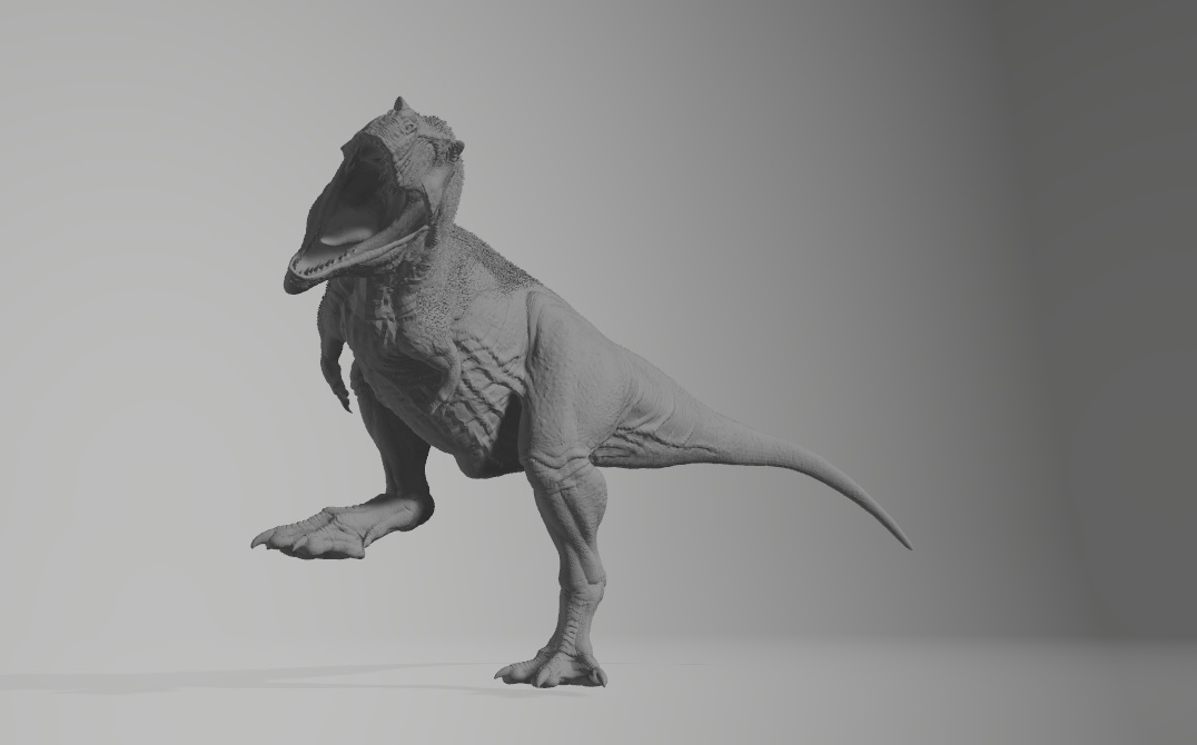 Télécharger fichier STL gratuit La défense des proies des T-Rex • Plan ...
