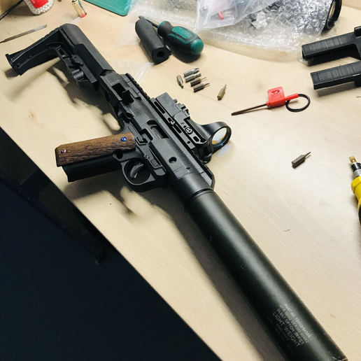 Download STL file AAP01 Carbine Kit • Object to 3D print ・ Cults