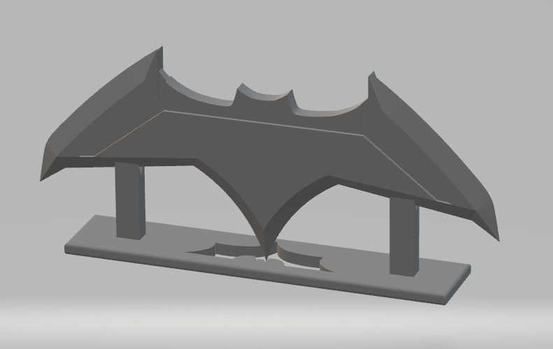 STL file Batarang and Stand・3D printer design to download・Cults