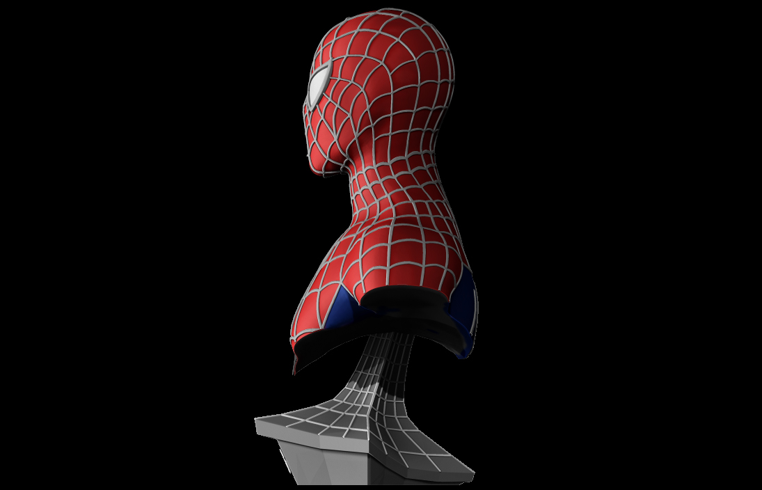 Spiderman Comic Render
