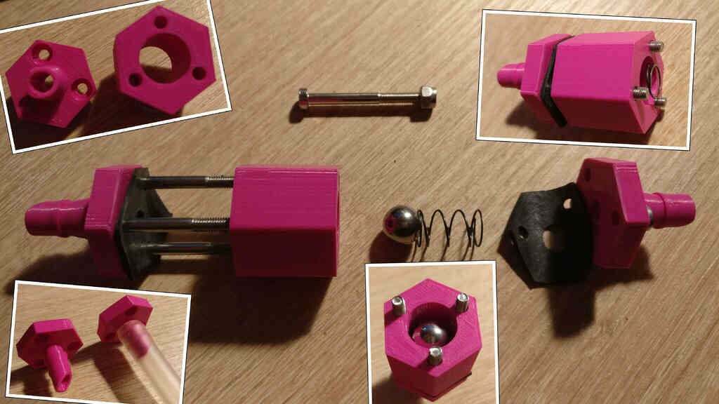 Free STL file Check valve・Object to download and to 3D print・Cults