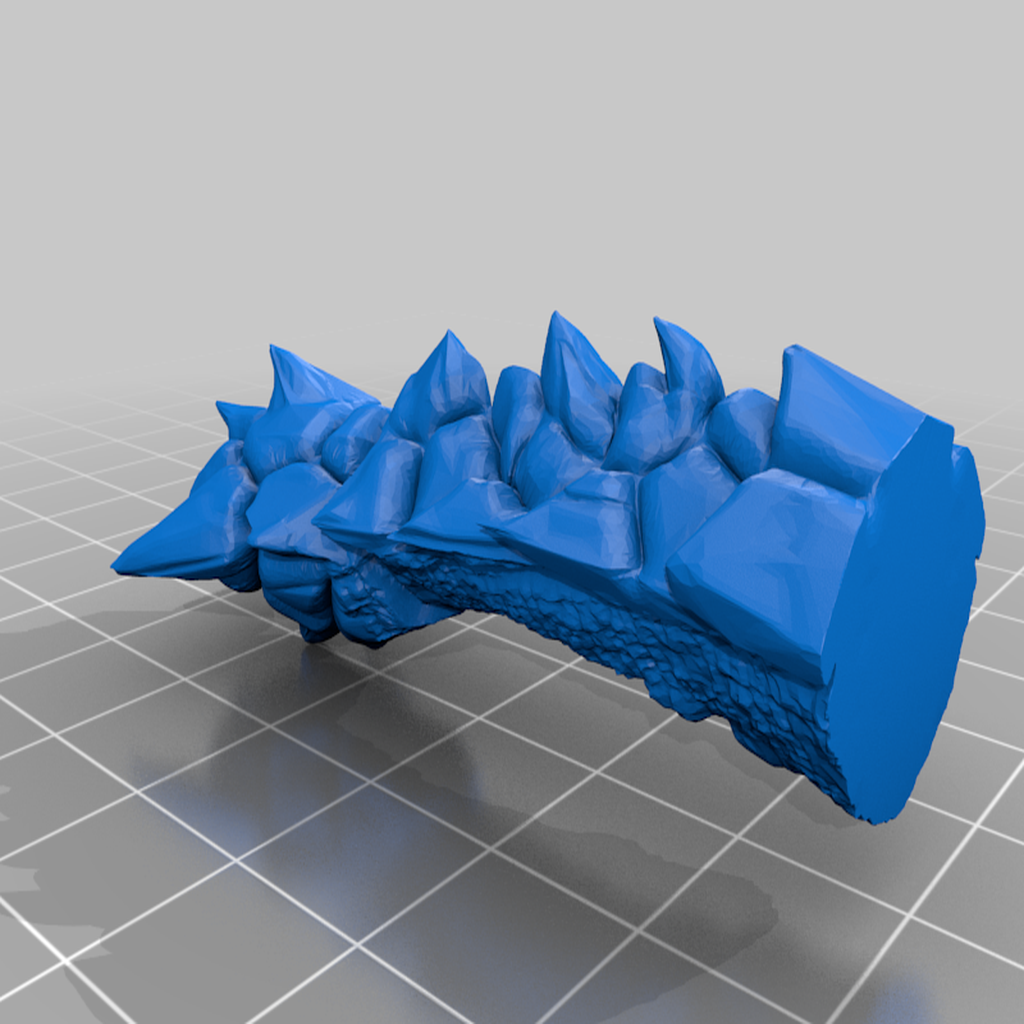 Free STL file Rough Seraphon Bastiladon Proxy - Dinosaur Only - New ...