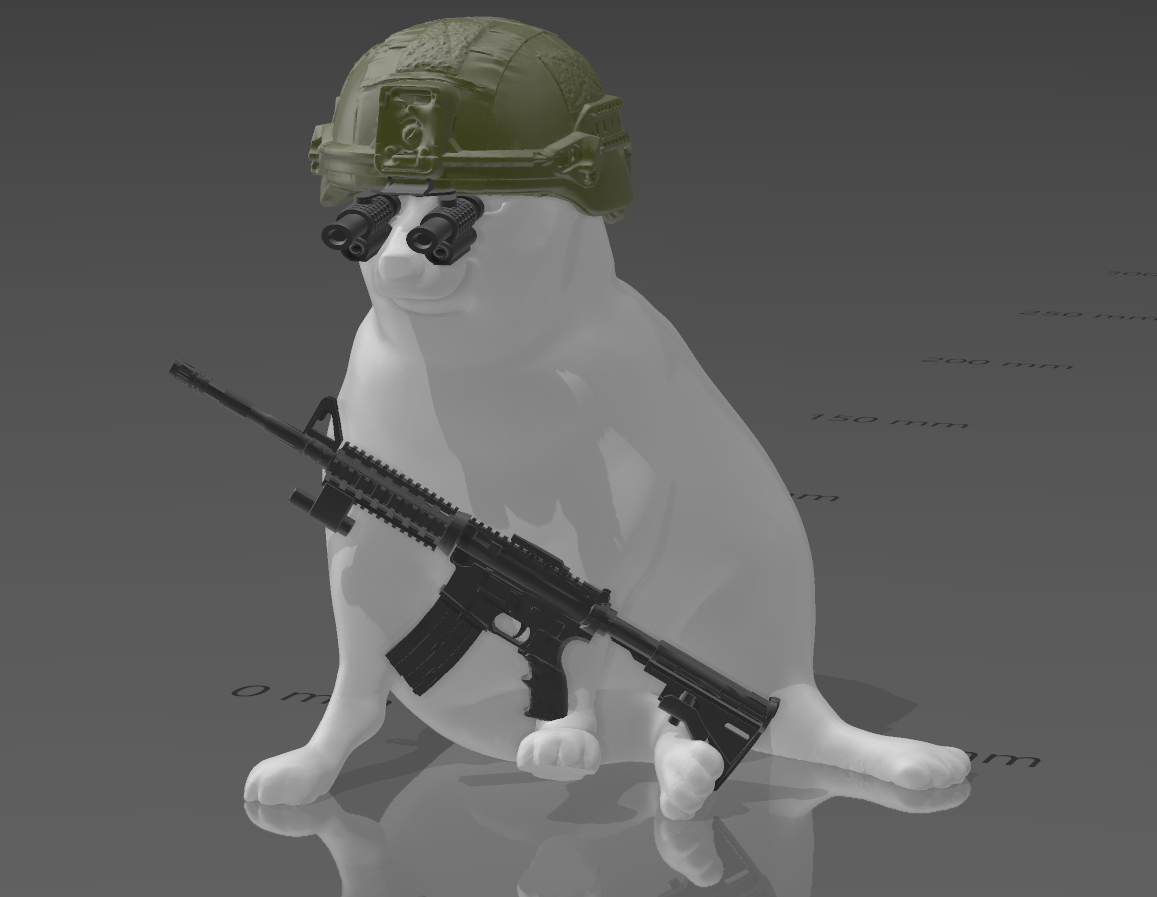 STL file Cheems collection 🎄・3D printer design to download・Cults