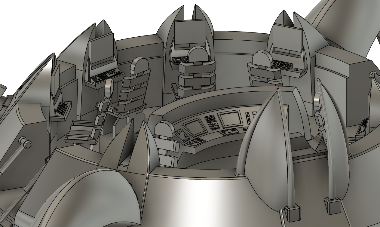 STL file CIS command center ・3D printer model to download・Cults