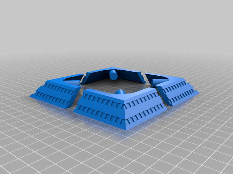 Free STL file Stargate pyramid ship 🚢・3D printable model to download・Cults