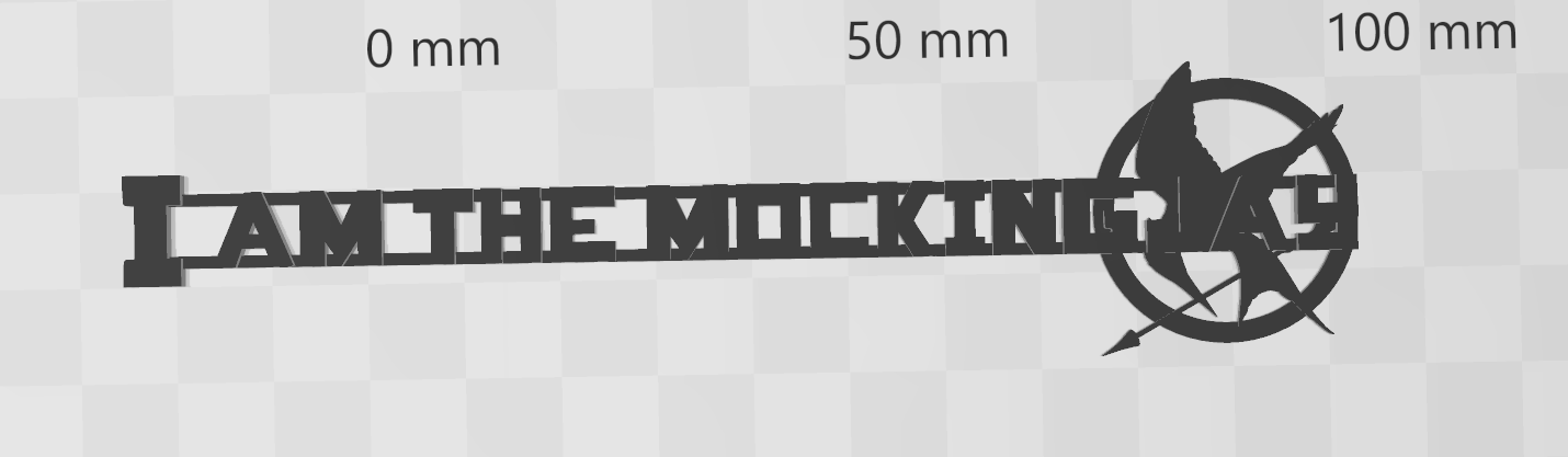 Free STL file Mockingjay bookmark・3D print design to download・Cults