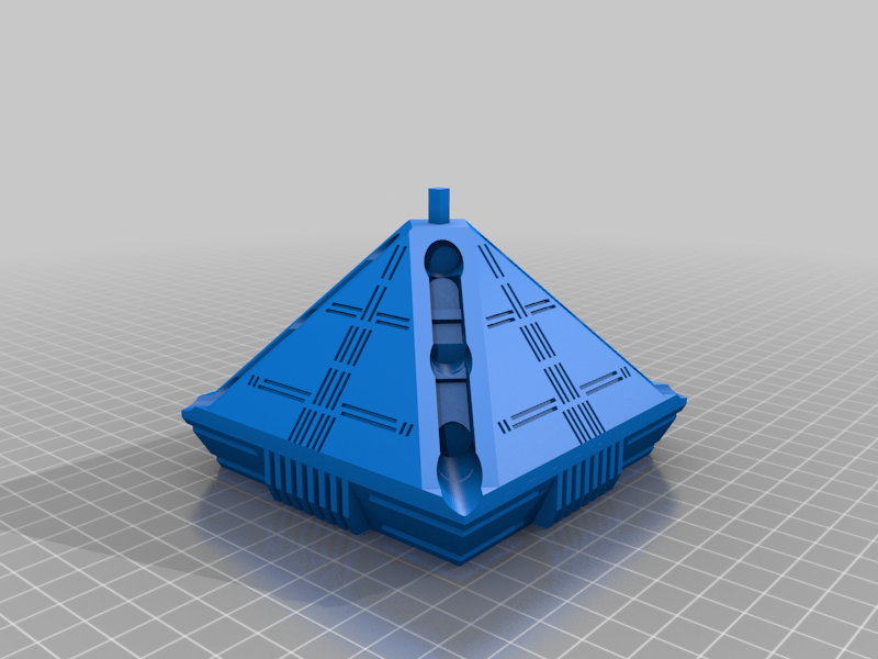 Free STL file Stargate pyramid ship・3D printable model to download・Cults