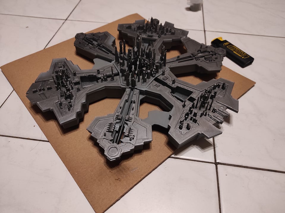 3D printed Stargate Atlantis • made with Creality Ender 3 V2・Cults