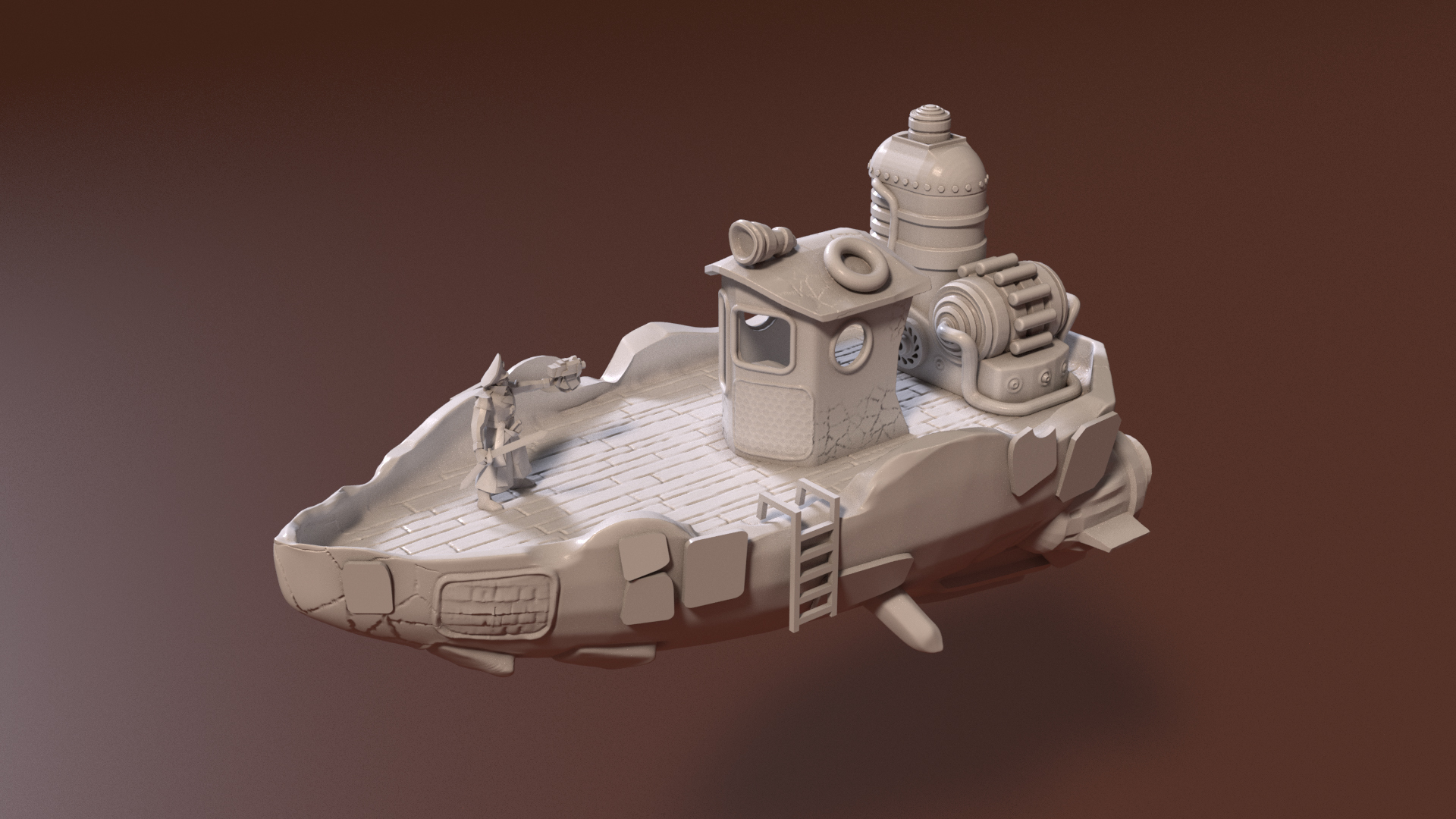 3D file Starship・Template to download and 3D print・Cults