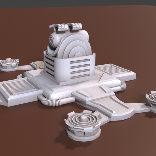 Download STL file Warhammer terrain shooting range • 3D print design ...