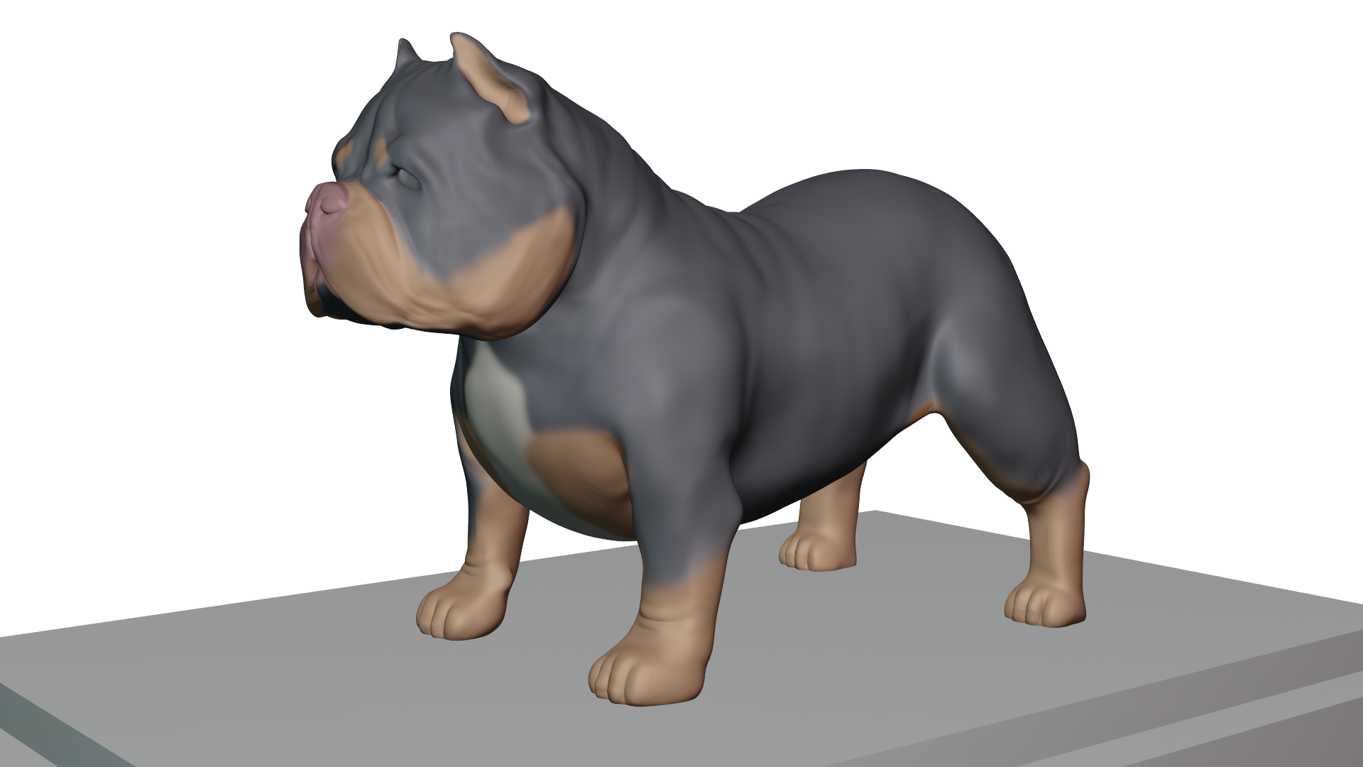 STL file american bully・3D print design to download・Cults