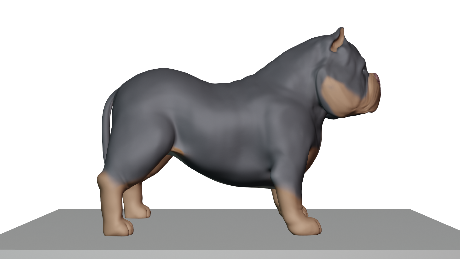 STL file american bully・3D print design to download・Cults