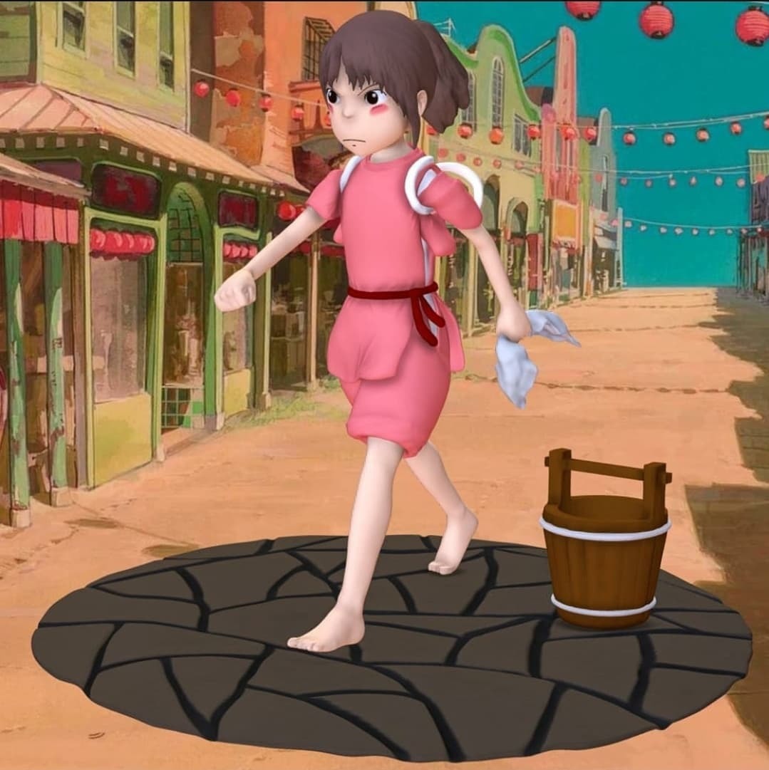 STL file Chihiro (original) 👹・3D print design to download・Cults