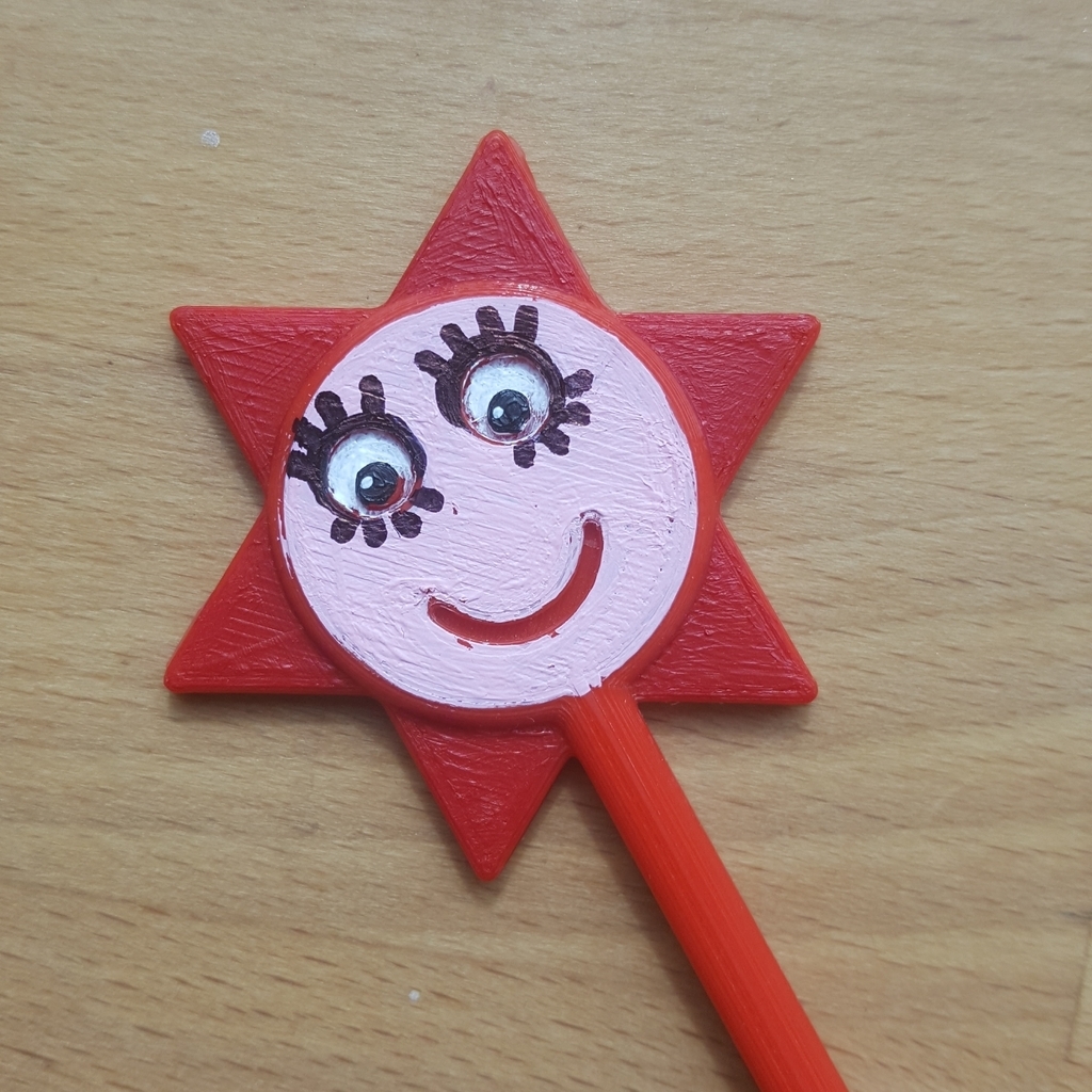 Free 3D file Holly's Magic Wand・3D printing model to download・Cults