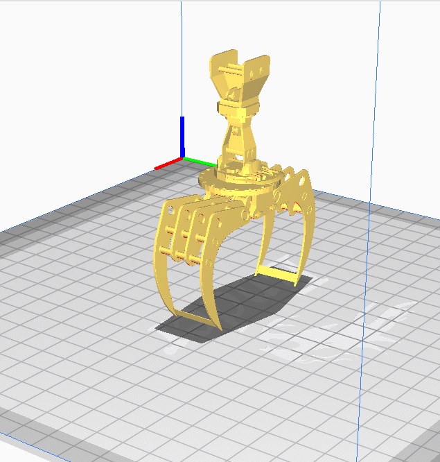 STL file Grapple truck, forestry bucket 🚚・3D print model to download・Cults