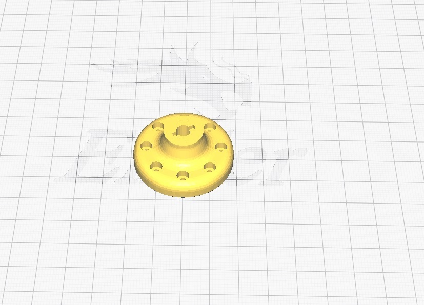 STL file Truck wheel hub with hexagon included. 🚚・3D printing idea to ...