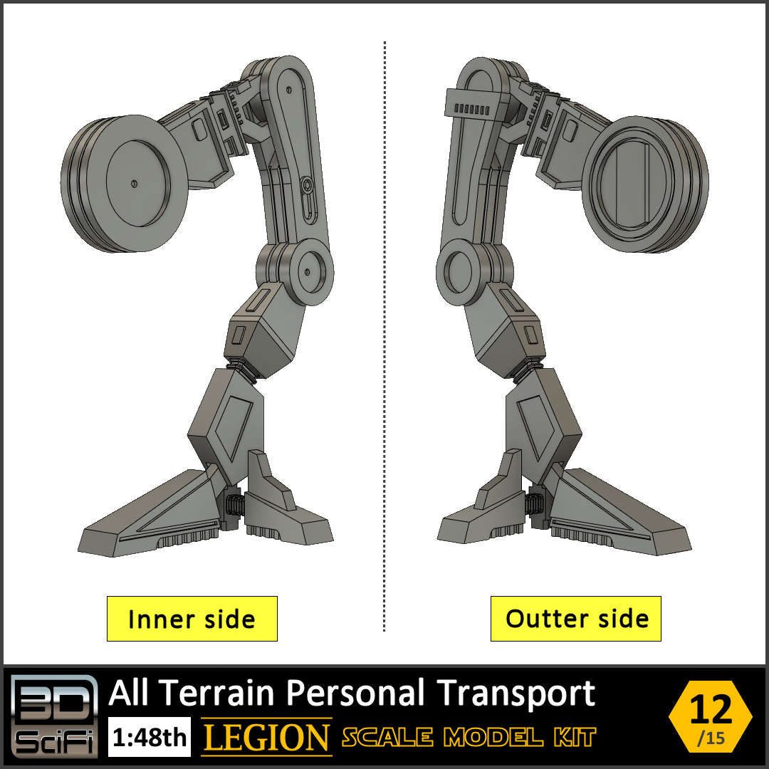 Download STL file 3DSciFi - All Terrain Personal Transport - LEGION ...