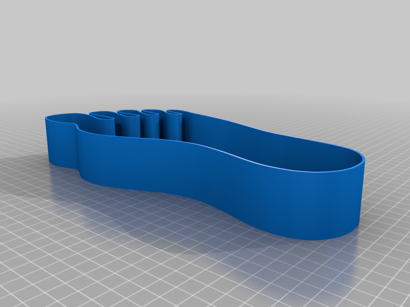 Free STL file Foot - form for kinetic sand・Design to download and 3D ...