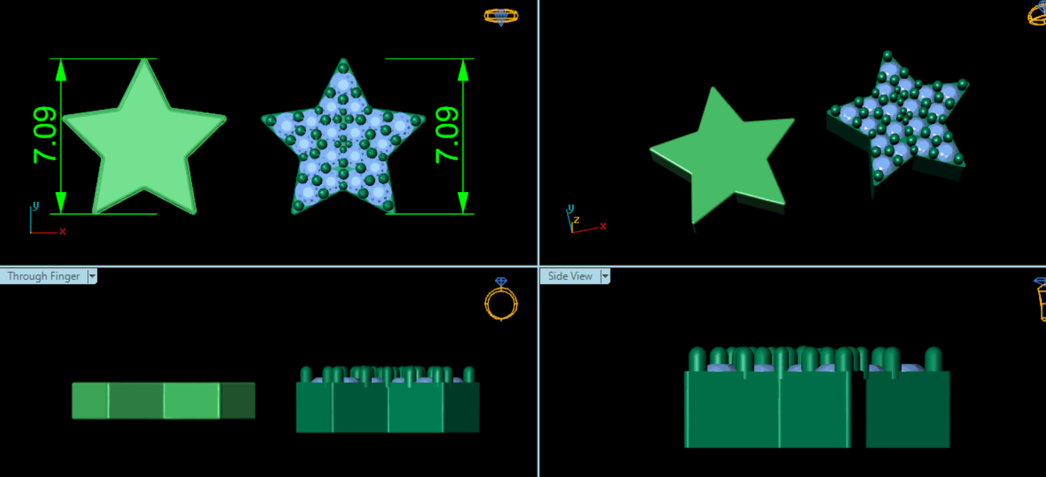 STL file Star charm ⭐・3D printable model to download・Cults
