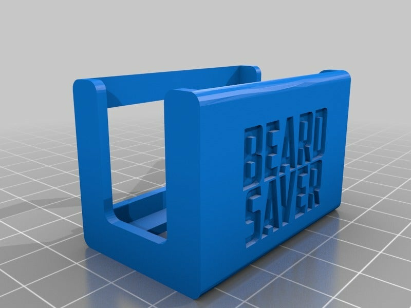Free STL file Beard Saver with a hole added・3D printable model to ...