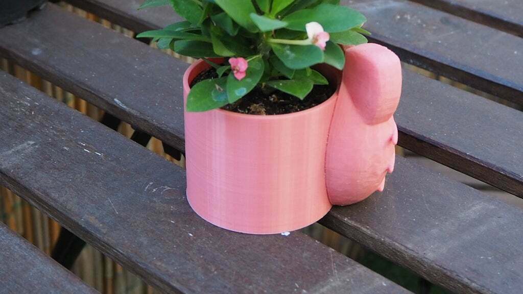 Free STL file Hello Kitty Planter - now small and medium size! 👋・Design ...