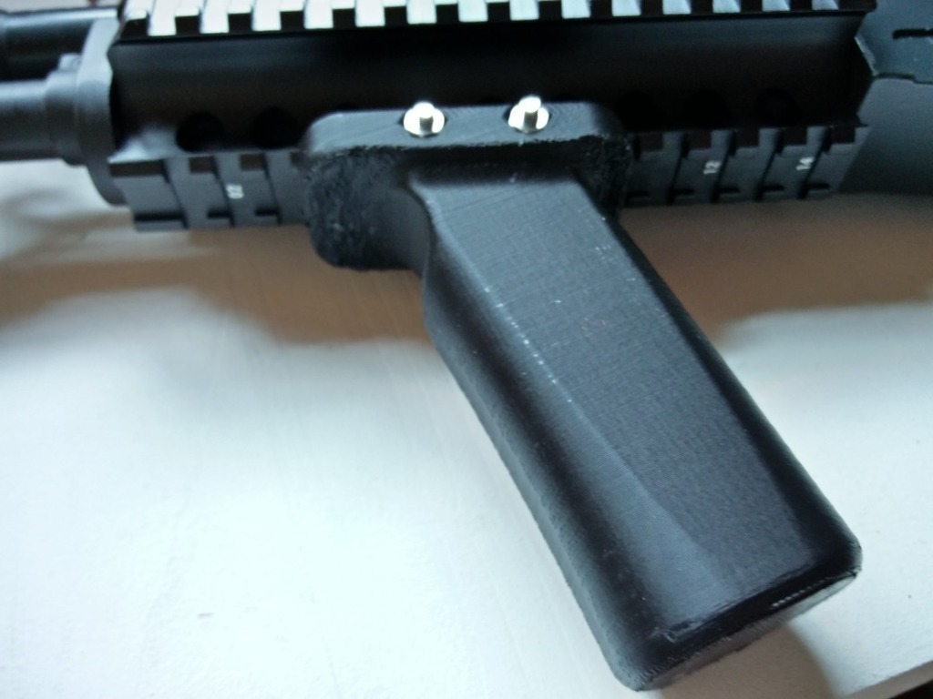 Free STL file Angled Foregrip (Worker)・3D print design to download・Cults