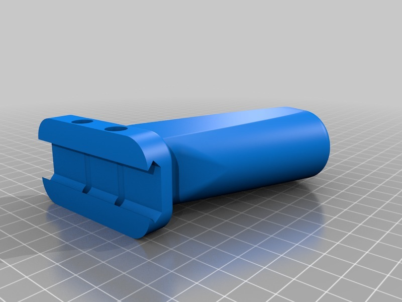 Free STL file Angled Foregrip (Worker)・3D print design to download・Cults