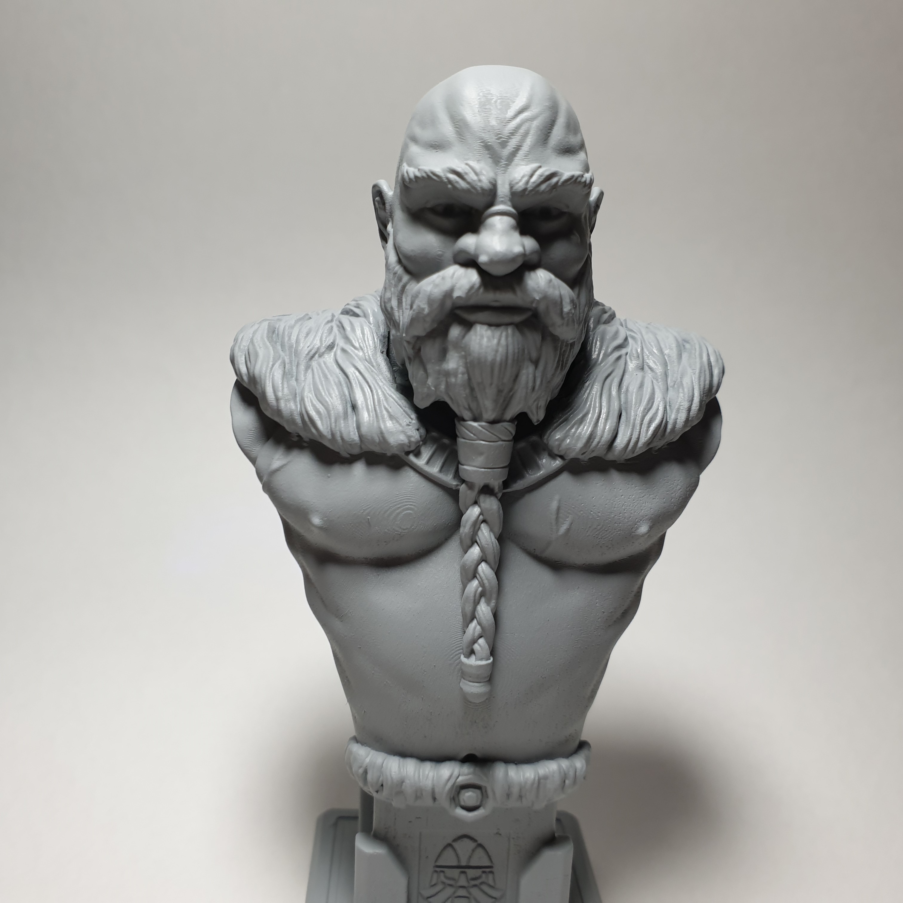 Download STL file Dwarf bust • 3D printable object ・ Cults