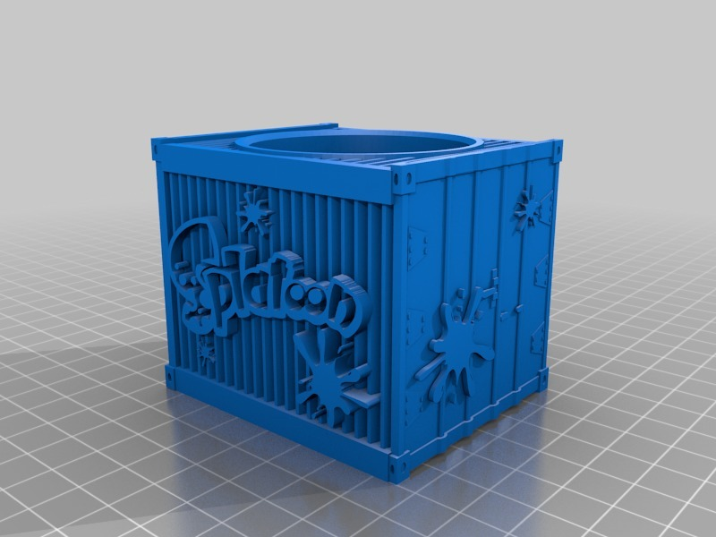 Free 3D file Splatoon Amiibo Stand - Shipping Crate 🧞‍♂️・Design to ...