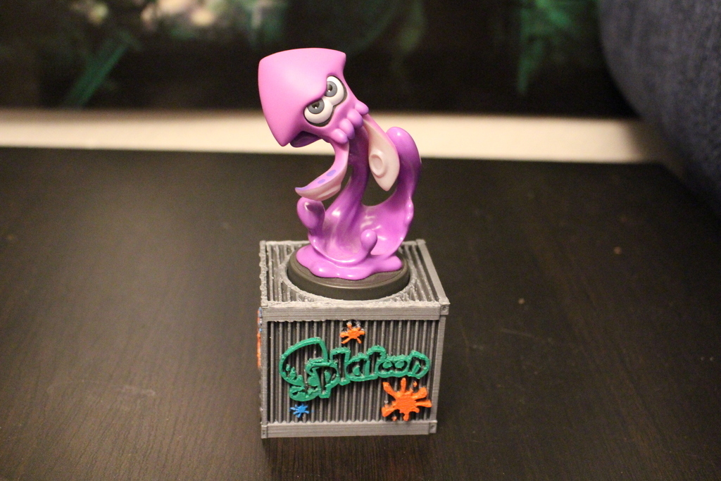 Free 3D file Splatoon Amiibo Stand - Shipping Crate 🧞‍♂️・Design to ...
