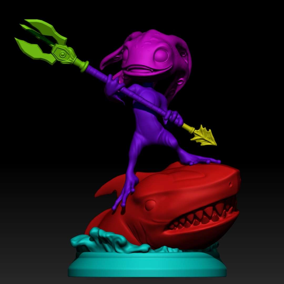 Файл STL FIZZ League of Legends 🎨・3D модель для печати скачать・Cults
