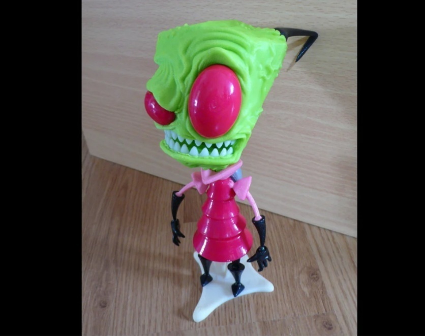 Free STL file Invader zim 👾・Design to download and 3D print・Cults