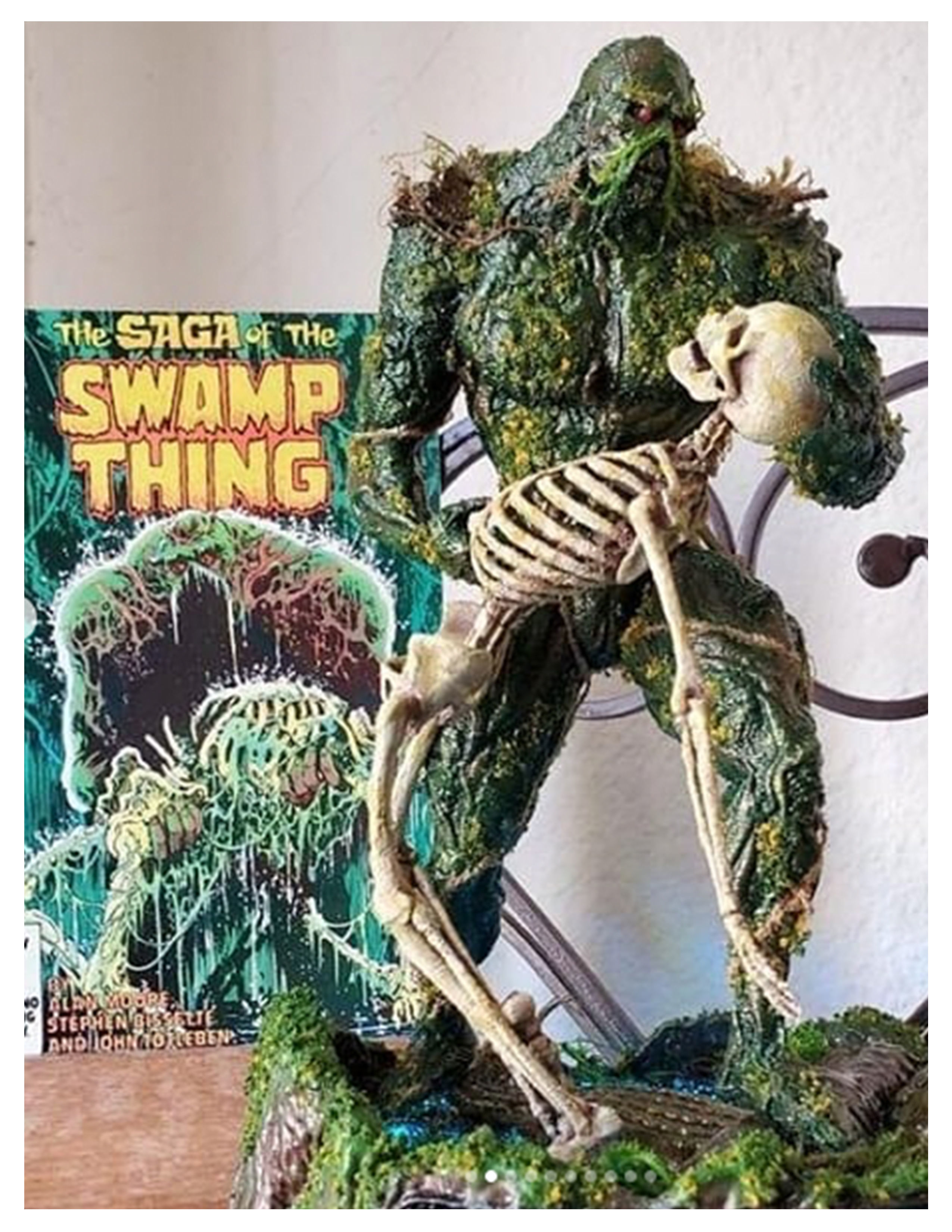 Free STL file Swamp thing 👾・3D printable object to download・Cults