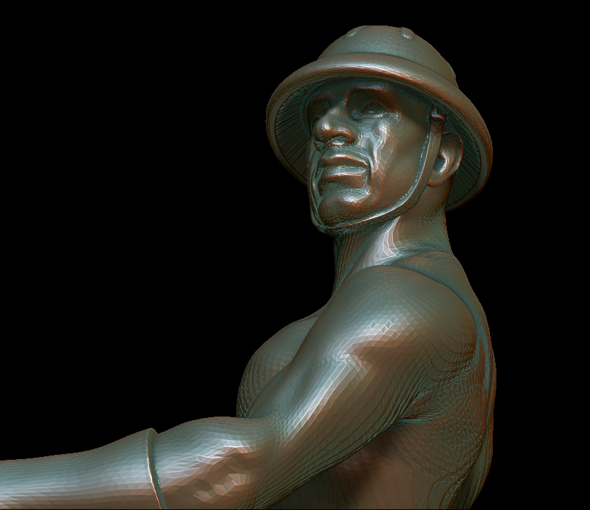 STL file Monument to the oil worker (Gorosito)・3D printing template to ...