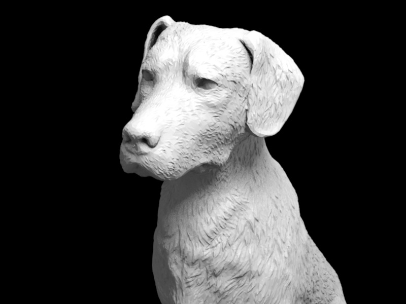 STL file Labrador・3D print object to download・Cults