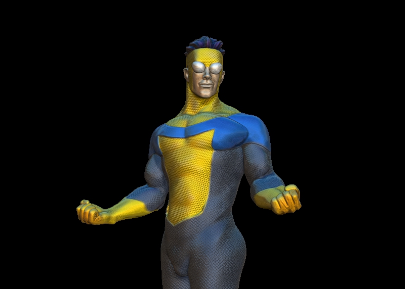 STL file INVINCIBLE bust・3D printer design to download・Cults