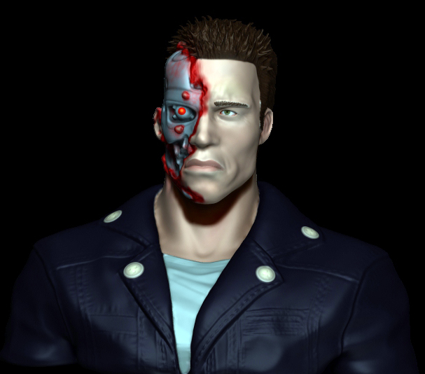STL file Terminator bust・3D printable design to download・Cults