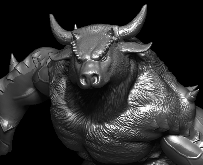 Файл STL Taurus monster・Модель для загрузки и 3D печати・Cults