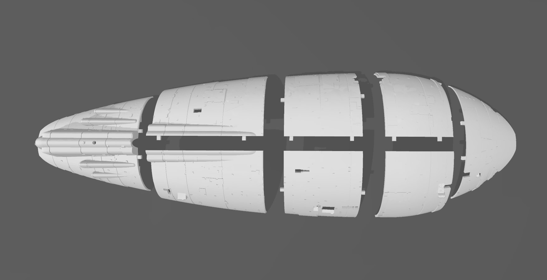 3D file GR-75 Rebel Transport ・3D printing model to download・Cults