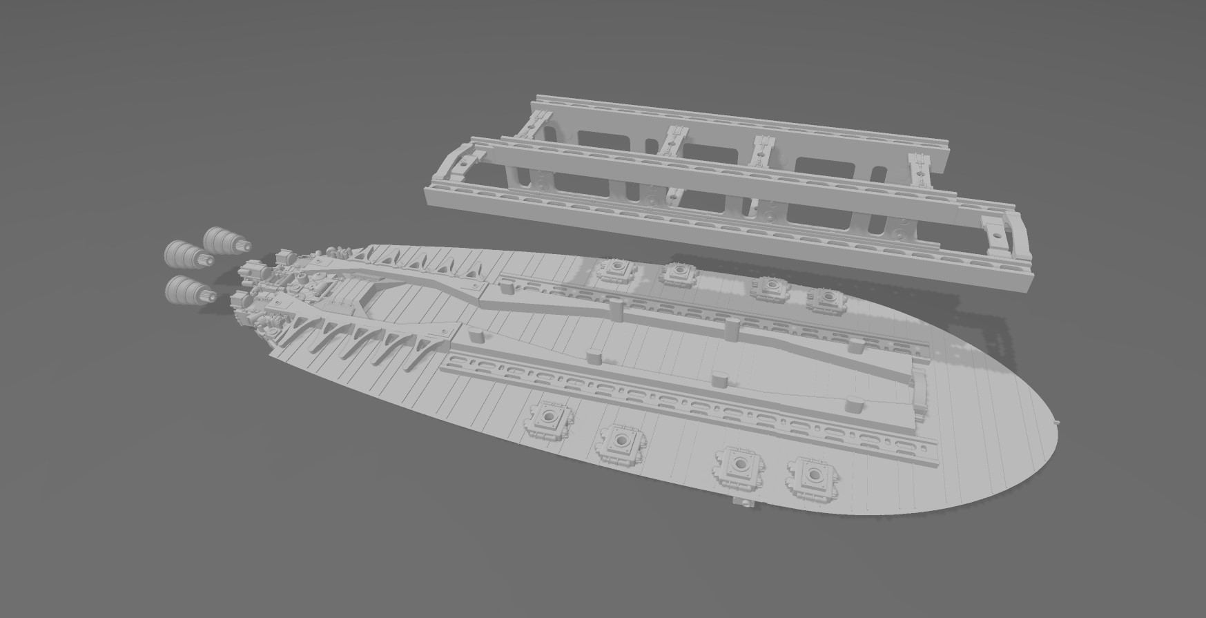 3D file GR-75 Rebel Transport ・3D printing model to download・Cults