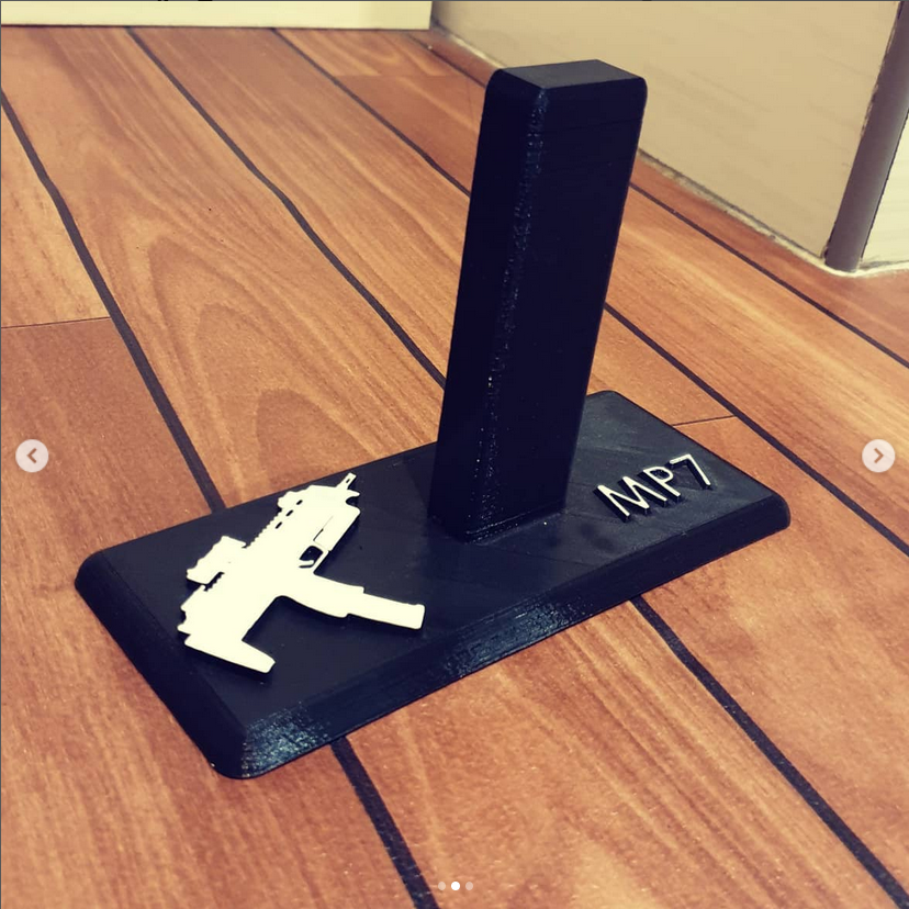 STL file stand mp7 airsoft・3D printing design to download・Cults