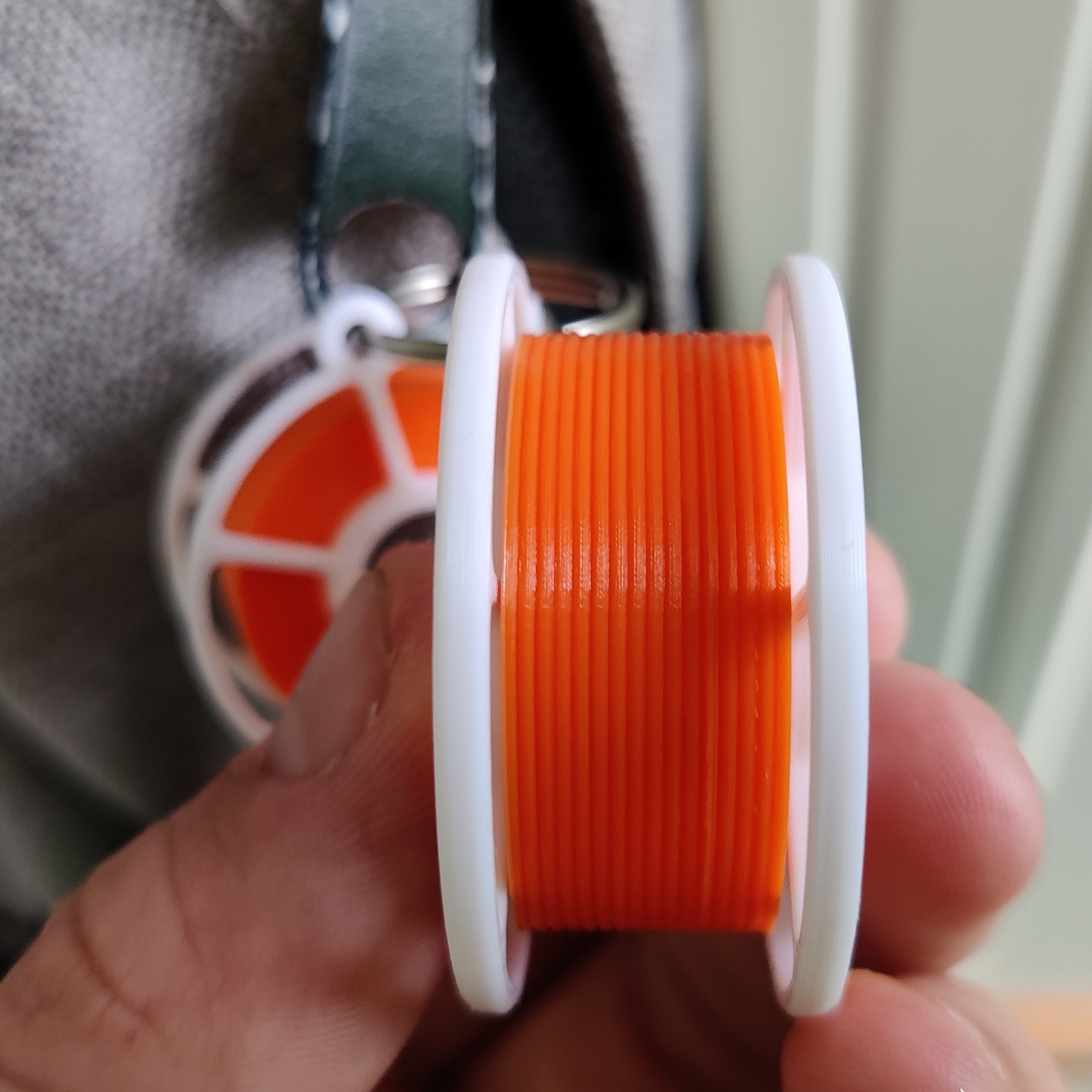 3D file Filament Spools Keychain! 🪢・3D printable model to download・Cults