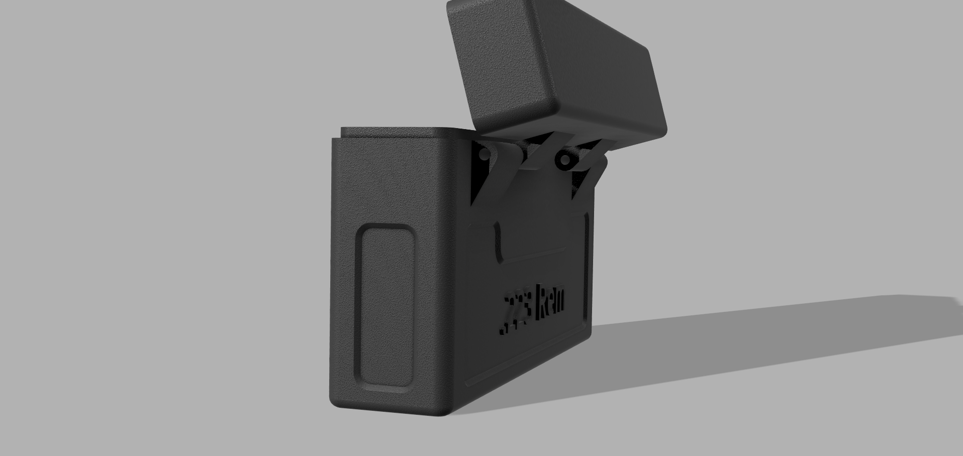 3D file Ammo box .223Rem x20 Long・3D printing design to download・Cults