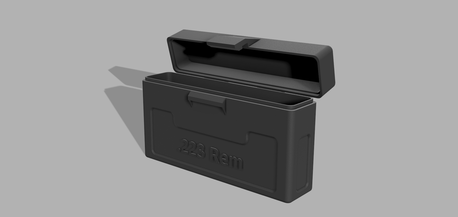3D file Ammo box .223Rem x20 Long・3D printing design to download・Cults