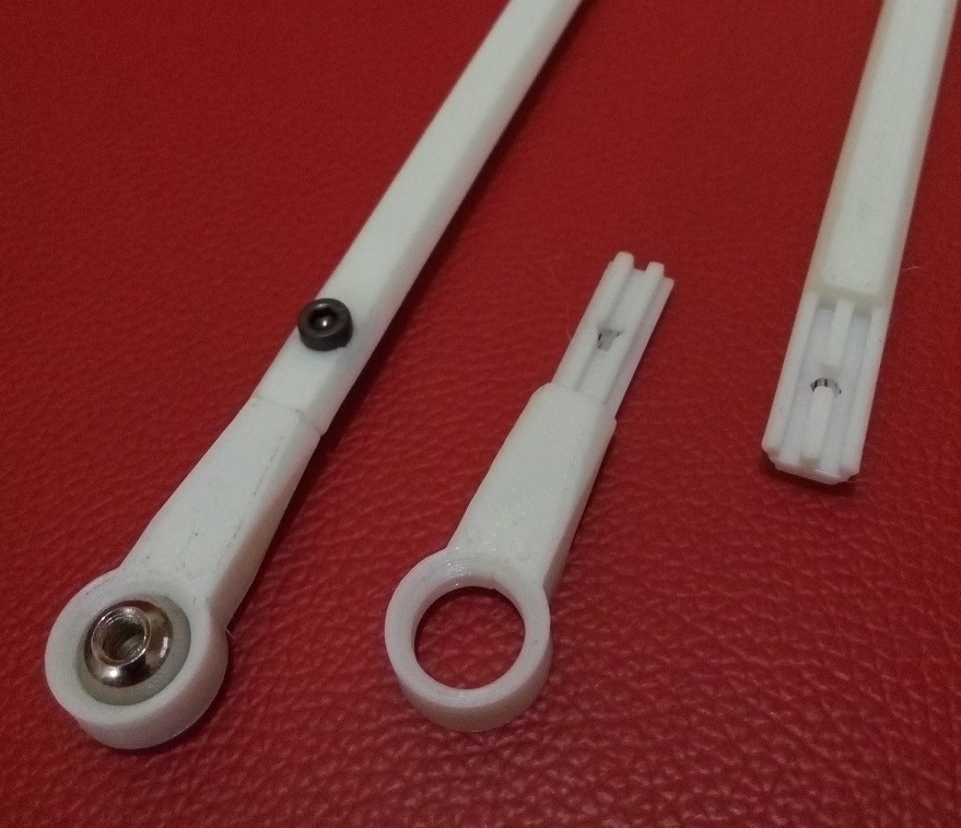 Free 3D file Kossel Delta Rod End Arms (using 10mm steel balls) 🔚・3D ...