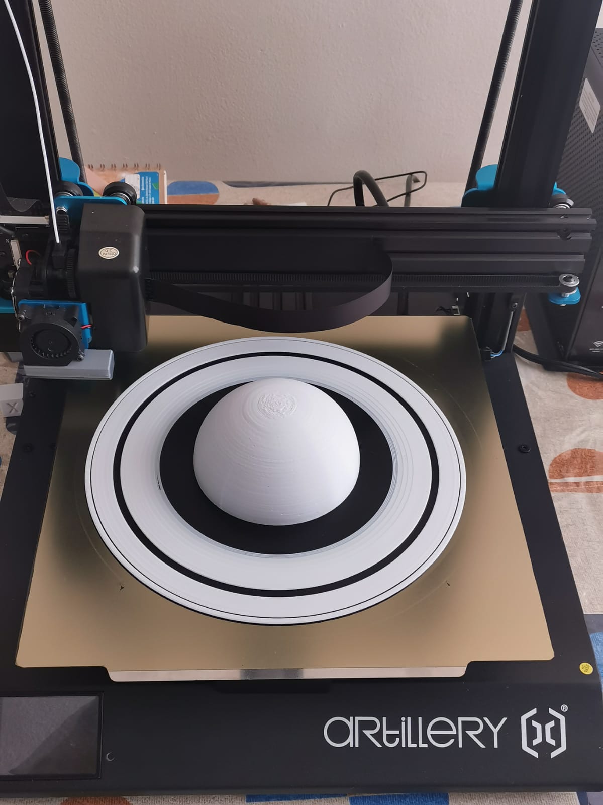 STL file Conjunction of planets Jupiter & Saturn.・3D printable model to ...