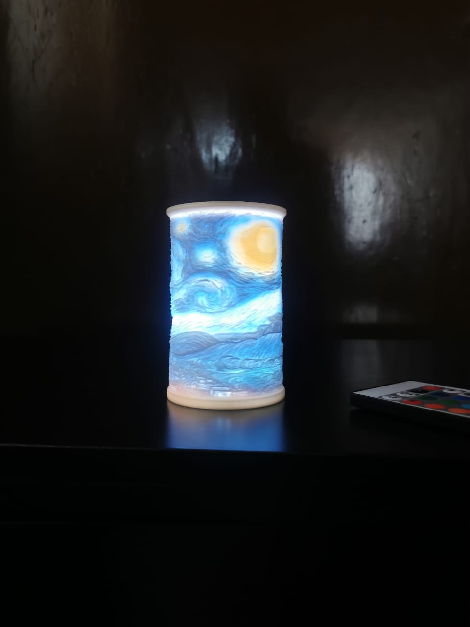 Free 3D file Litafania de Van Gogh. Van Gogh lithopane. 🚐・3D printing ...