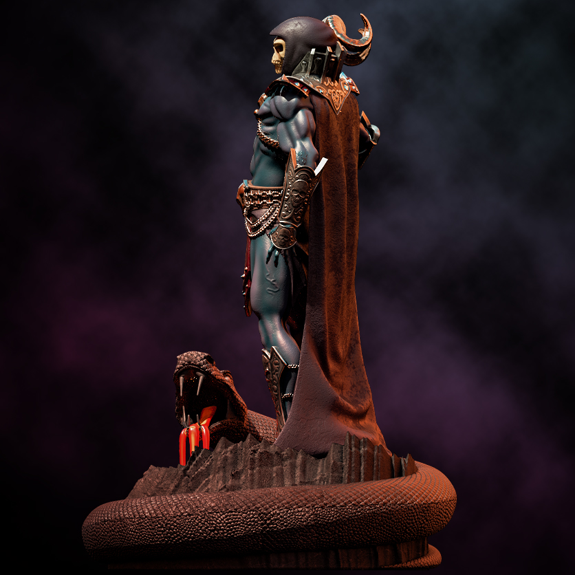 3D file Fanart Skeletor - Masters of the Universe - Statue 🦸・3D ...