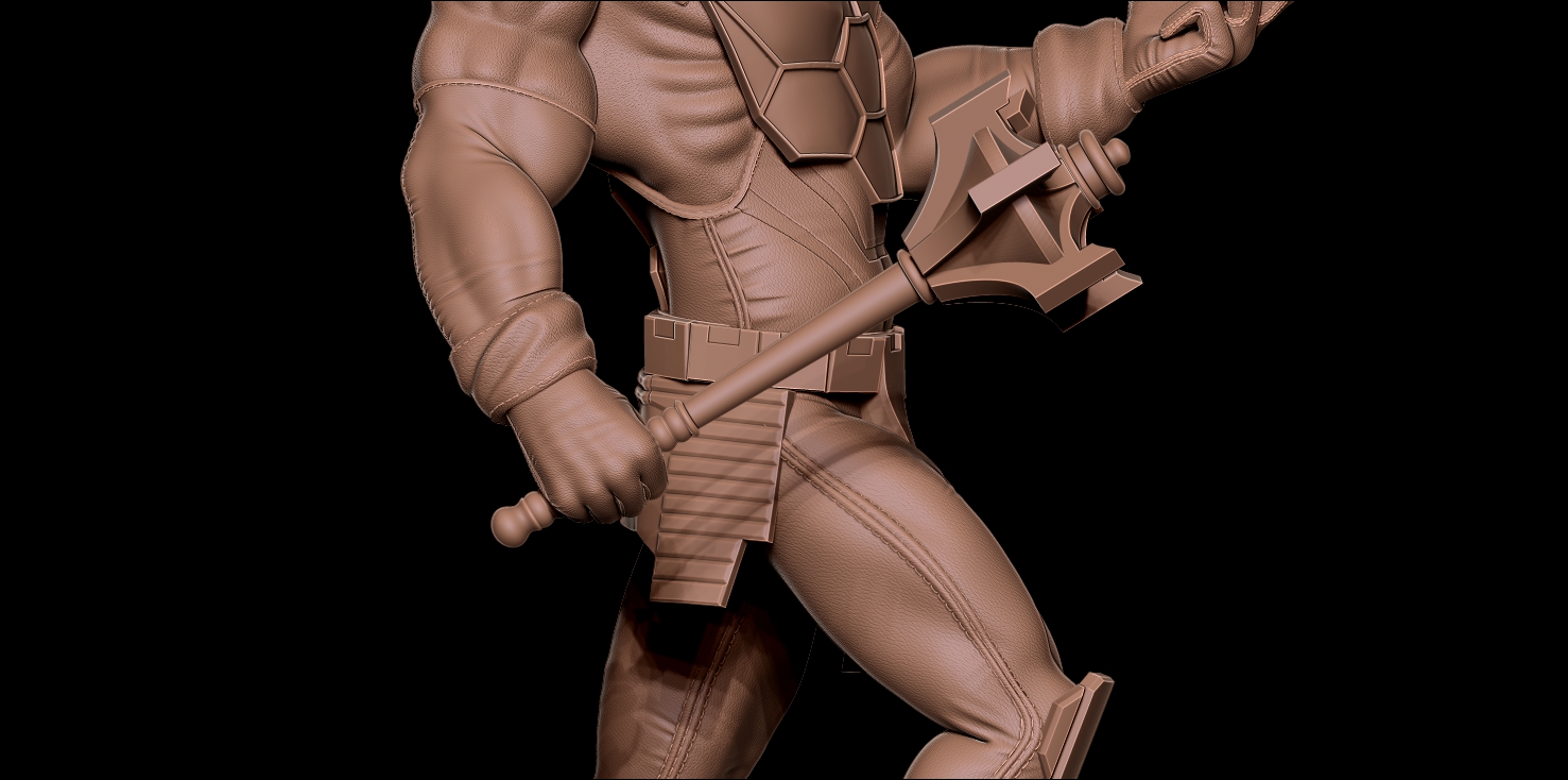 STL file Fanart BATTLE BEAST - Statue 🦸・3D printing design to download ...